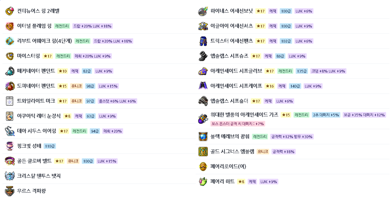 메이플스토리 인벤 컨티2리부트 메이플스토리 인벤 도적 직업게시판