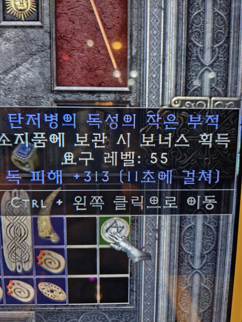 스몰참 313 독피해 11초 디아블로2 자유 게시판 디아블로2 인벤