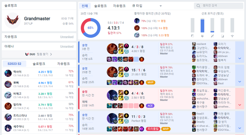 리그오브레전드 인벤 오늘젠지 쵸비상인 이유 Lole스포츠 이야기 게시판