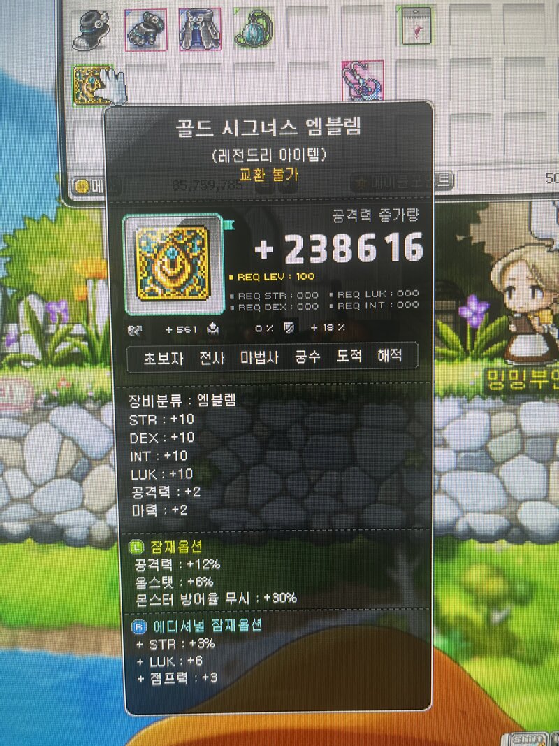 메이플스토리 인벤 형님들 공짜 블큡 어따 쓸까요 메이플스토리 인벤 자유게시판