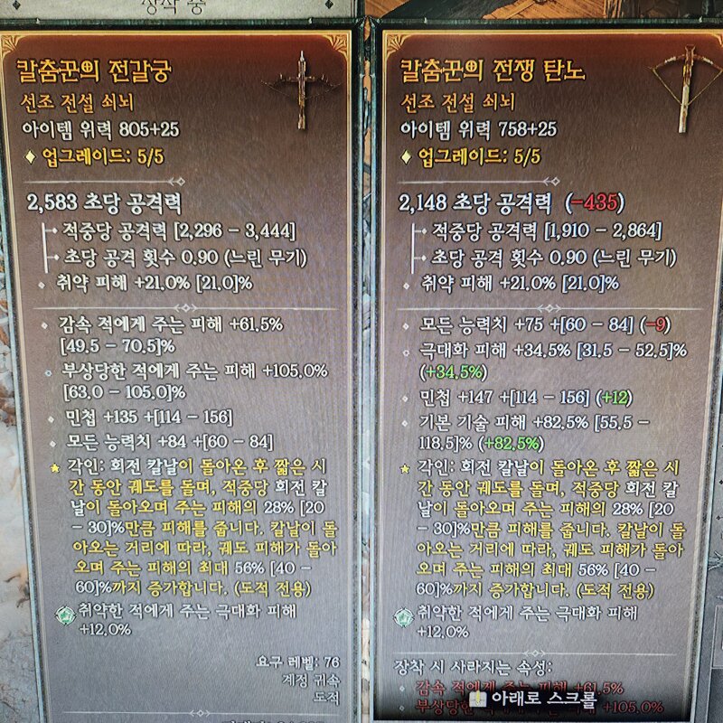 디아블로4 인벤 쇠뇌 질문드립니다 어느걸 써야할까요 디아블로4 인벤 도적 게시판