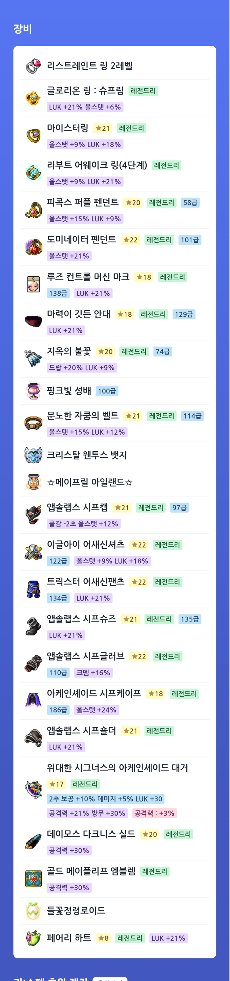 메이플스토리 인벤 스펙업 방향성 질문 메이플스토리 인벤 리부트 게시판