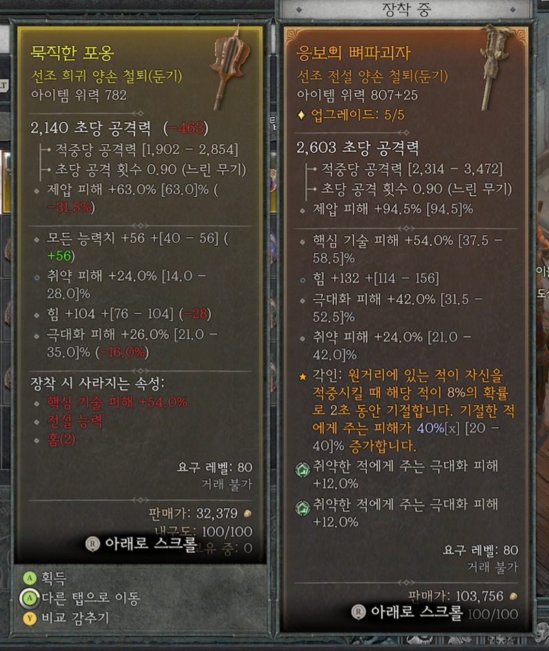 디아블로4 인벤 둔기 고민 뭐써야할까요 디아블로4 인벤 야만용사 게시판
