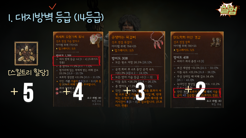 디아블로4 인벤 실험 대지방벽 드루이드 생명력 보호막 최대치 디아블로4 인벤 드루이드 게시판