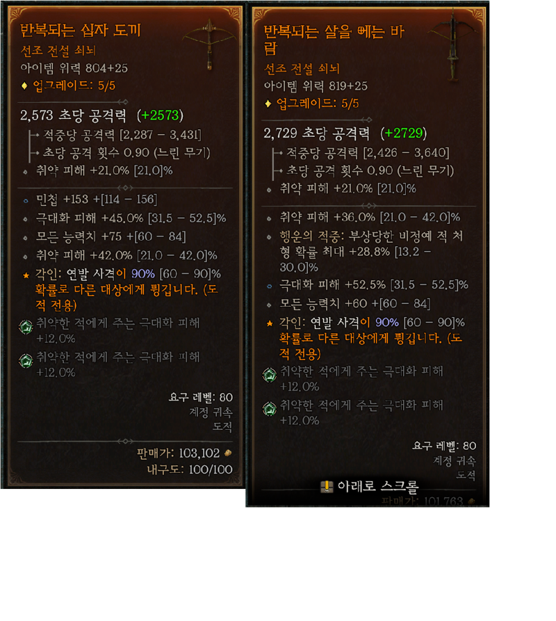 디아블로4 인벤 쇠뇌 고민의 늪 디아블로4 인벤 도적 게시판