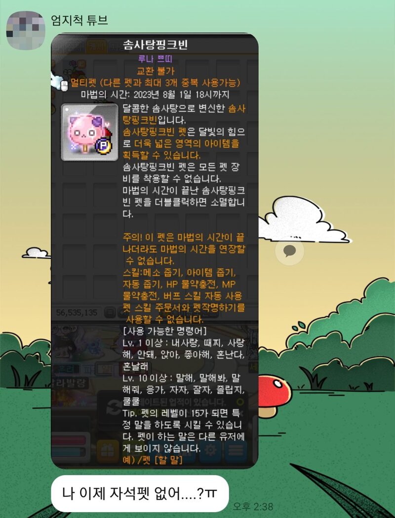 메이플스토리 커뮤니티 화제 남편한테 자석펫 사줌 Vortex Gaming