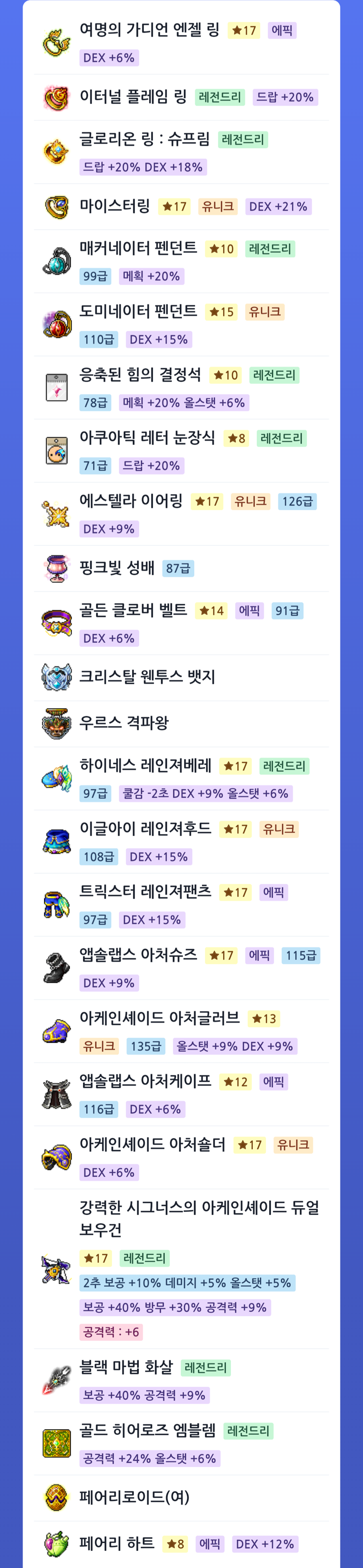 메이플스토리 인벤 스펙업 순서 메이플스토리 인벤 리부트 게시판