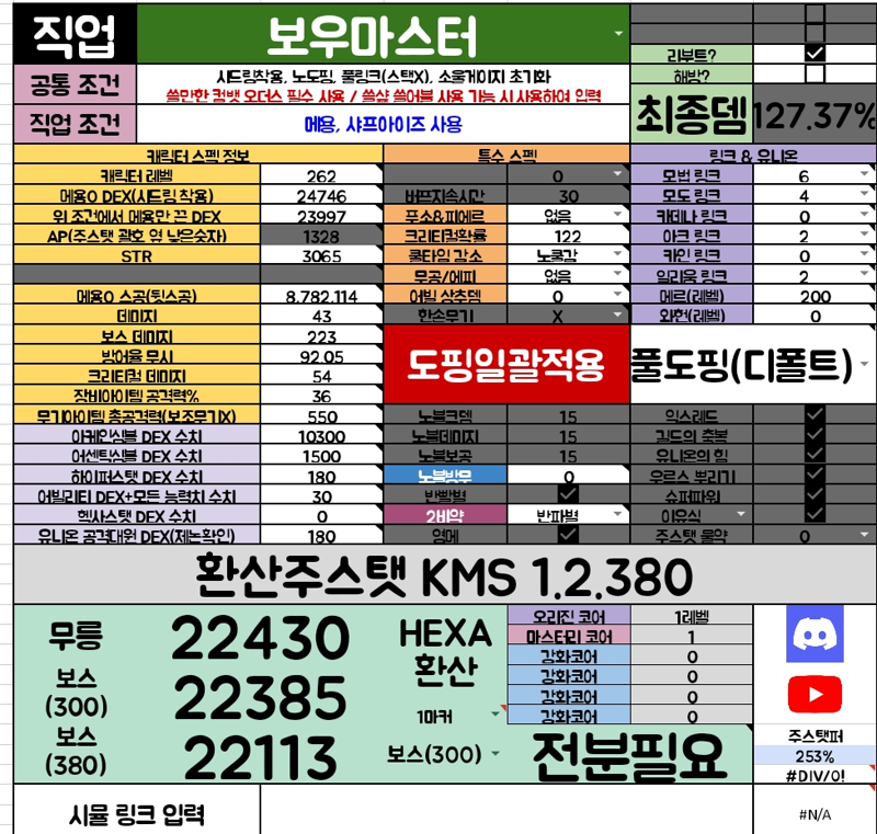 메이플스토리 인벤 메린이 듄켈잡아왔어요 메이플스토리 인벤 궁수 직업게시판