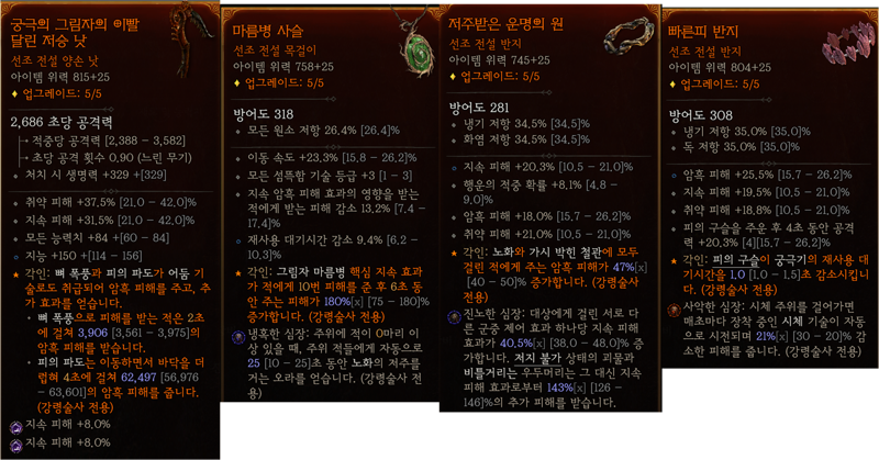 디아블로4 인벤 Pvp 피의파도 강령술사 세팅 디아블로4 인벤 강령술사 게시판