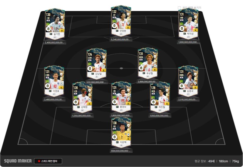 Fc 온라인 인벤 이런 팀 맞추고싶다 Fc 온라인 인벤 자유게시판