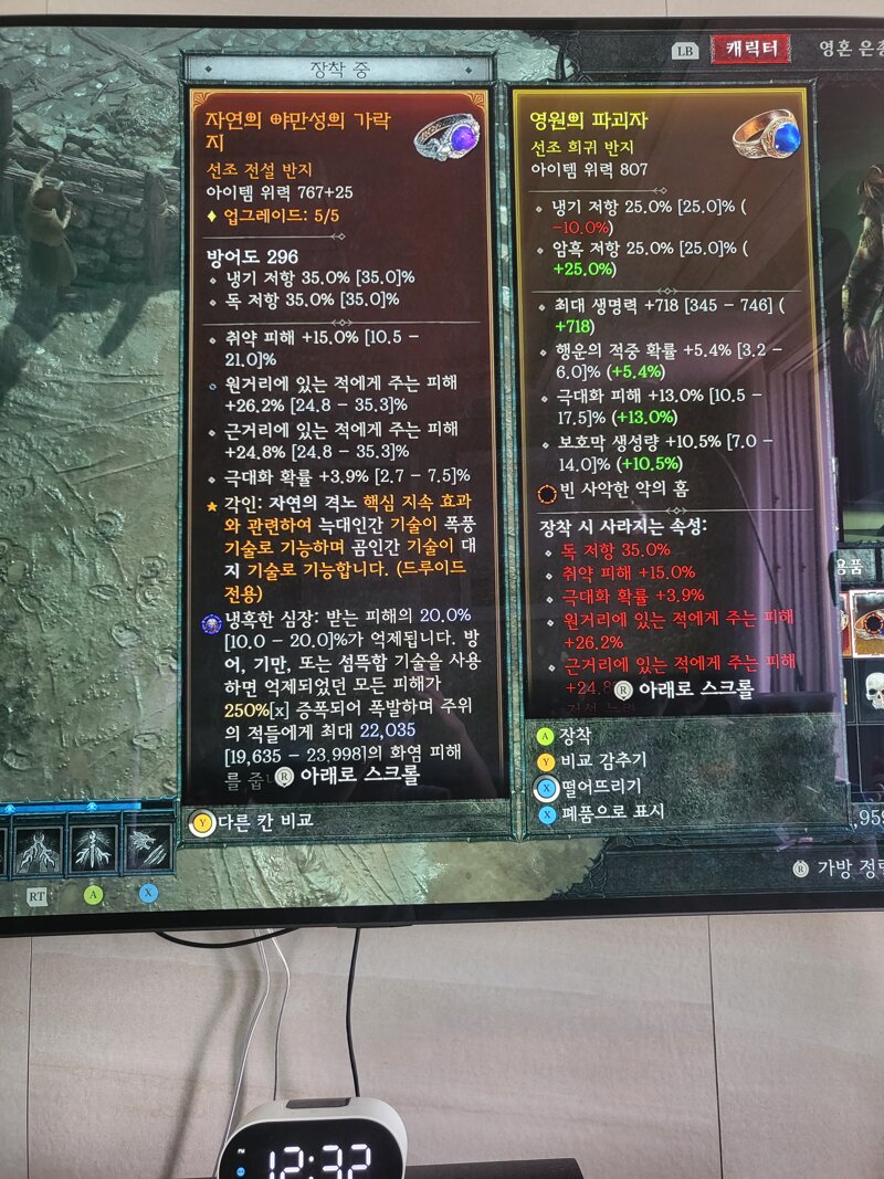 디아블로4 인벤 투구 장갑 반지 추천 부탁드립니다 디아블로4 인벤 드루이드 게시판