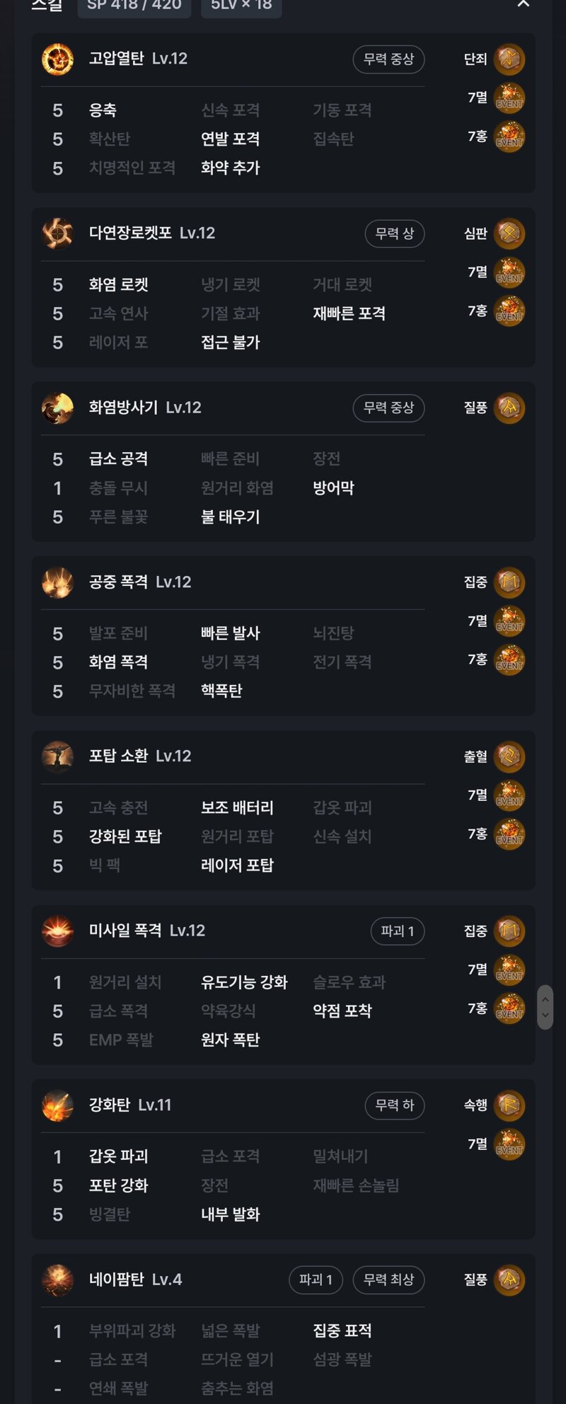 로스트아크 인벤 화강1560따리 에필빼고 화방넣은 짧후기 로스트아크 인벤 블래스터 게시판