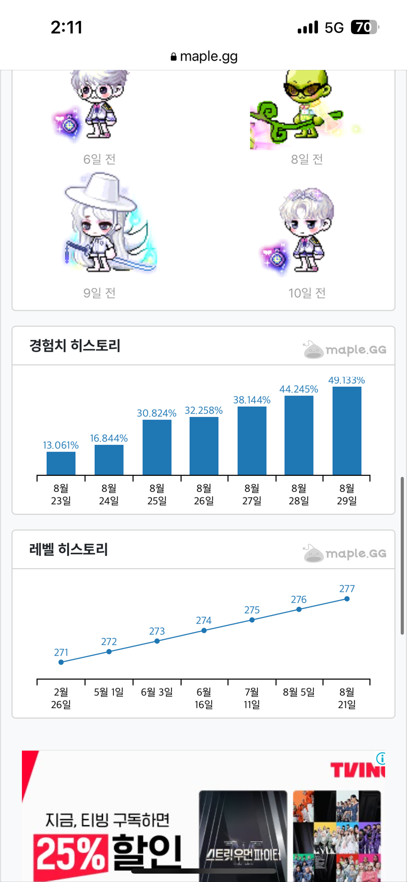 메이플스토리 인벤 요새 사냥 열심히 하는중 메이플스토리 인벤 자유게시판