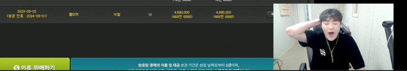 ㅇㅂ글자 페이커 낙찰 볼텍스 게이밍