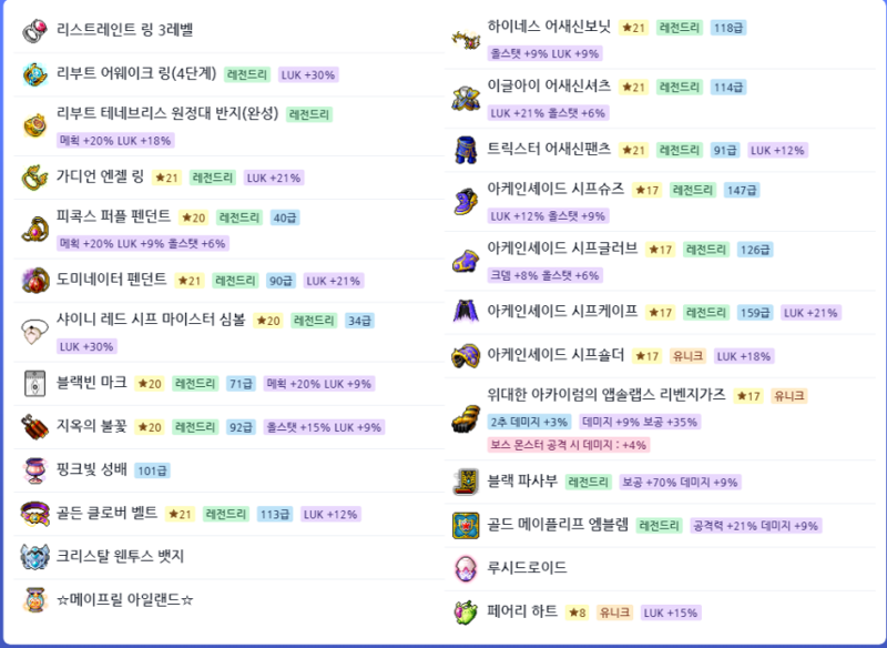 메이플스토리 인벤 53층 나로 스펙업 방향좀 알려주십시옹 메이플스토리 인벤 에오스핼리오스 게시판