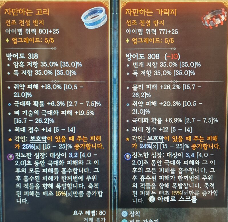 디아블로4 인벤 반지 선택좀 도와주세요 디아블로4 인벤 강령술사 게시판