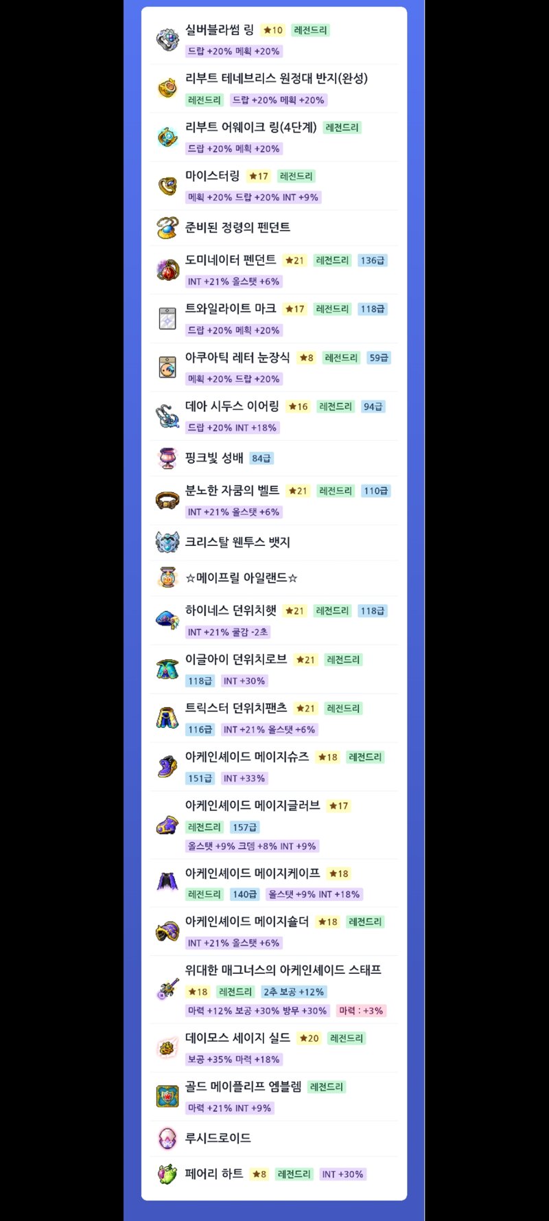 메이플스토리 인벤 리부트 선생님들 어느추옵부터 건들까요 메이플스토리 인벤 리부트 게시판