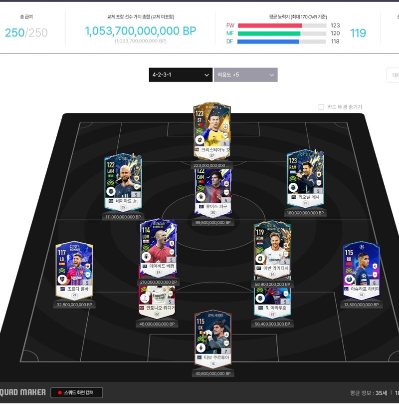 Fc 온라인 인벤 1조 레알 바셀 515 평가좀요 부탁해요 Fc 온라인 인벤 팀전술 평가 상담 게시판