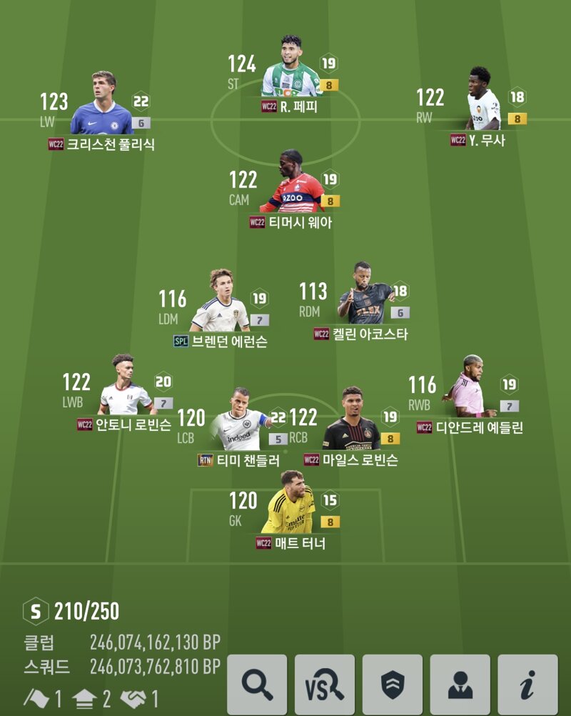 피파 온라인4 인벤 피린이 무과금 2400억 Bp 1100억 보유 피파 온라인4 인벤 팀전술 평가 상담 게시판