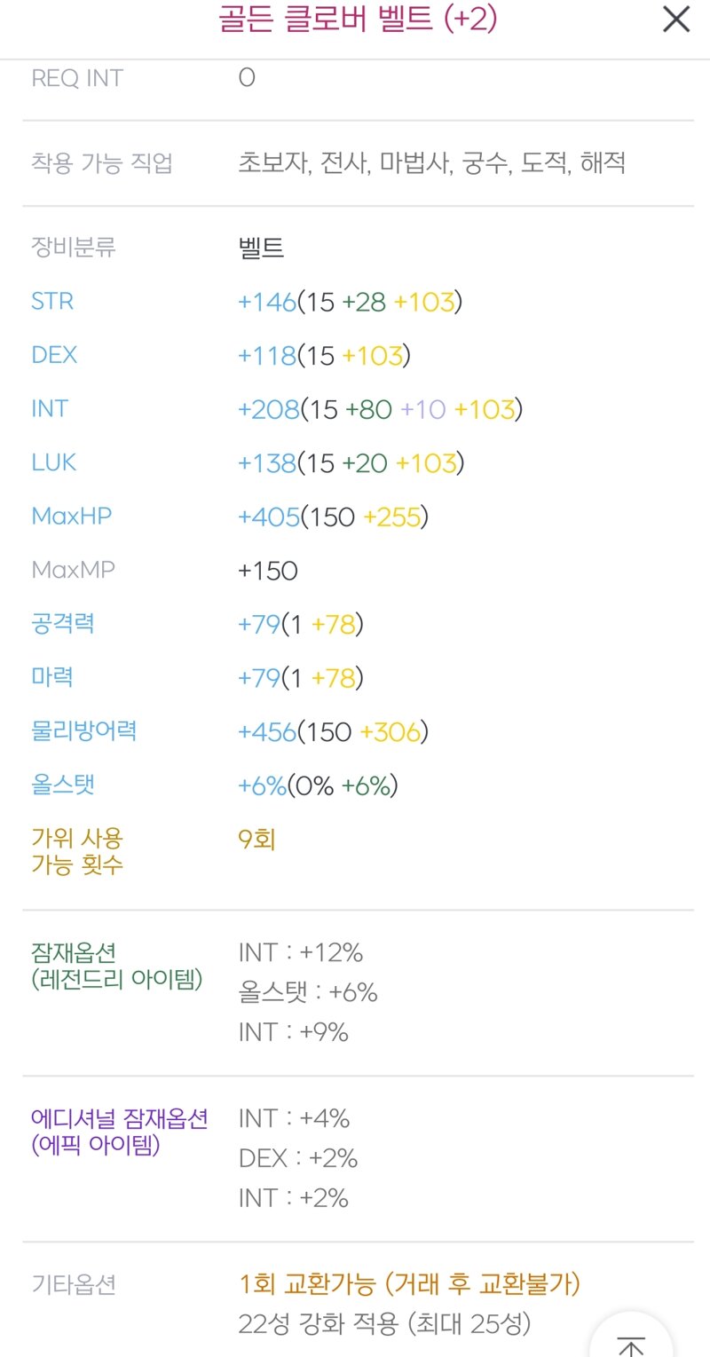 메이플스토리 인벤 22골클벨 얼마쯤 할까 메이플스토리 인벤 자유게시판