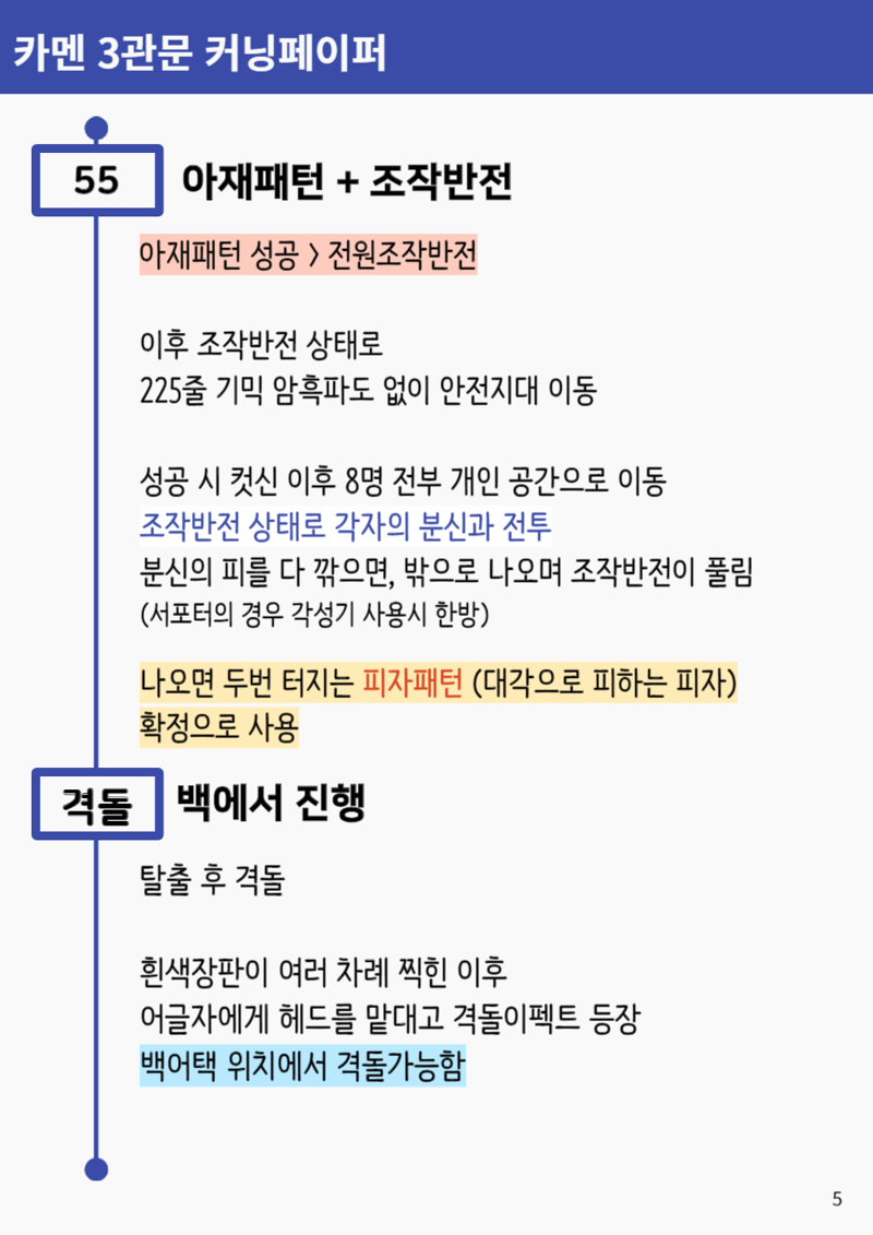 로스트아크 인벤 카멘 3관 기믹위주 컨닝페이퍼 로스트아크 인벤 팁과 노하우 게시판
