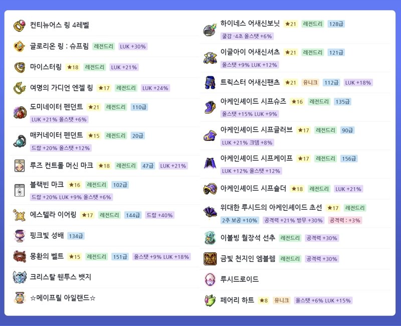 메이플스토리 인벤 스펙업 뭘 해야할까요 고수분들 템사진 있음 메이플스토리 인벤 에오스핼리오스 게시판
