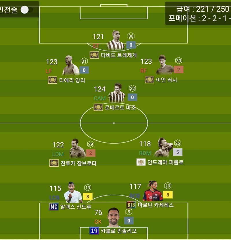 Fc 온라인 인벤 모먼트 유벤투스 고민입니다 Fc 온라인 인벤 팀전술 평가 상담 게시판