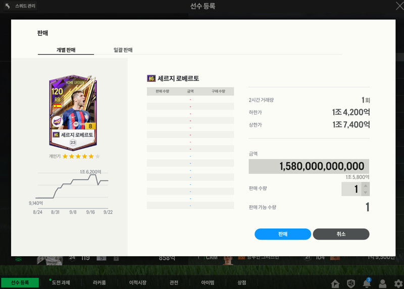 Fc 온라인 인벤 1조 넘는거 처음떠보네요 Fc 온라인 인벤 득템강화 자랑 게시판