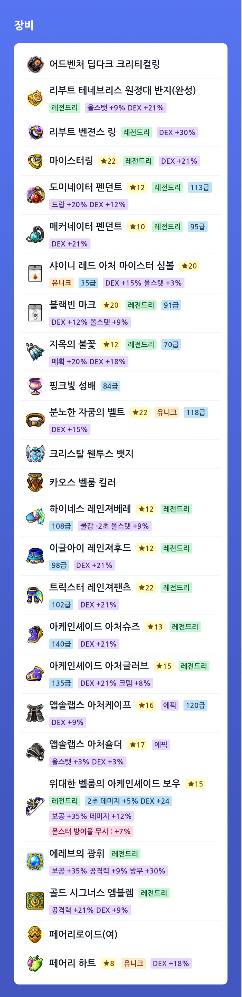 메이플스토리 인벤 스펙업 어떻게가야할까요 메이플스토리 인벤 리부트 게시판