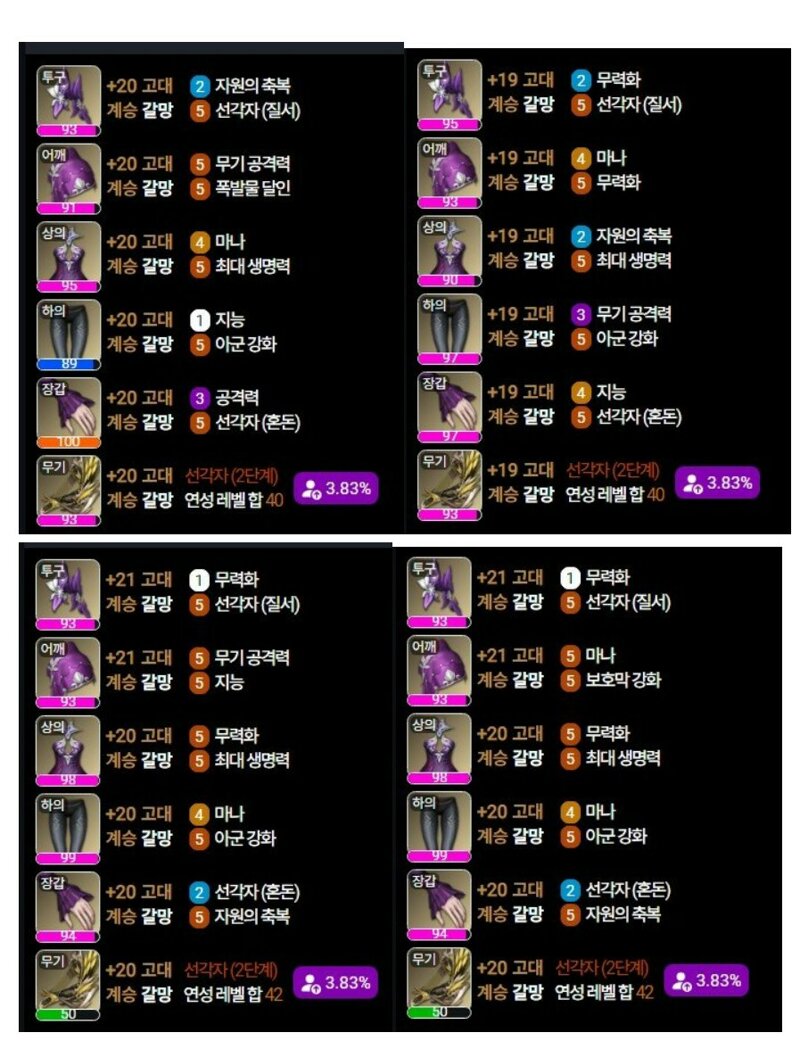 로스트아크 인벤 로아와 서포터 엘릭서초월 효율은 안믿는게 좋음 로스트아크 인벤 바드 게시판