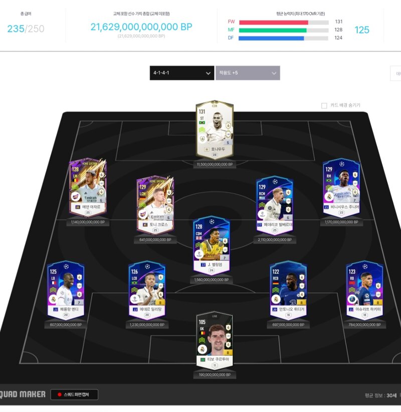 Fc 온라인 인벤 22조 교불차붐 한국 Vs 교불호돈 레알 Fc 온라인 인벤 팀전술 평가 상담 게시판