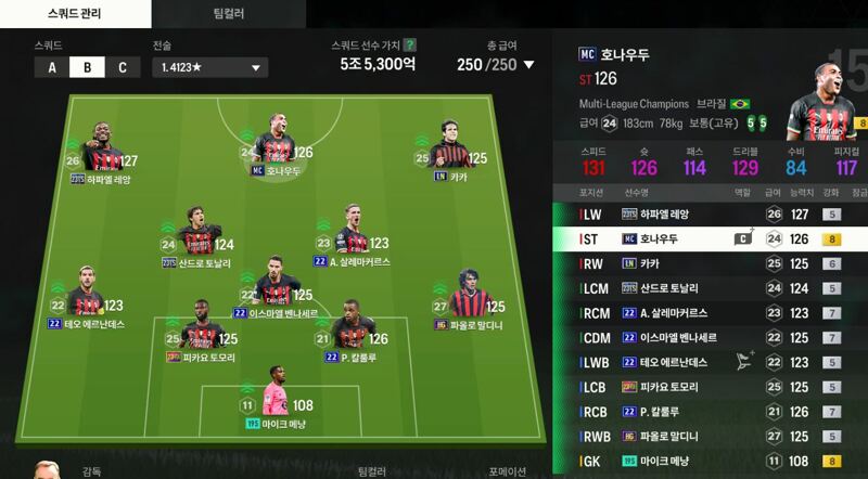 Fc 온라인 인벤 Ac밀란 스쿼드완성 조언부탁 Fc 온라인 인벤 자유게시판