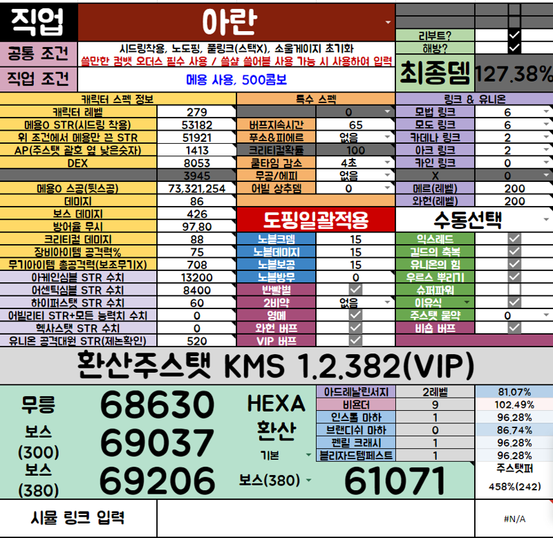 메이플스토리 인벤 이지칼로스 솔격 메이플스토리 인벤 전사 직업게시판