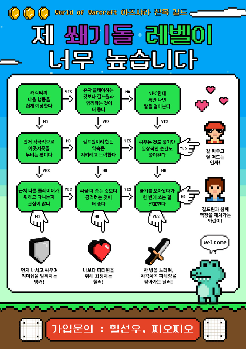 월드 오브 워크래프트 인벤 신생통합 소규모 길드원 모셔요 와우 인벤 길드 홍보 게시판