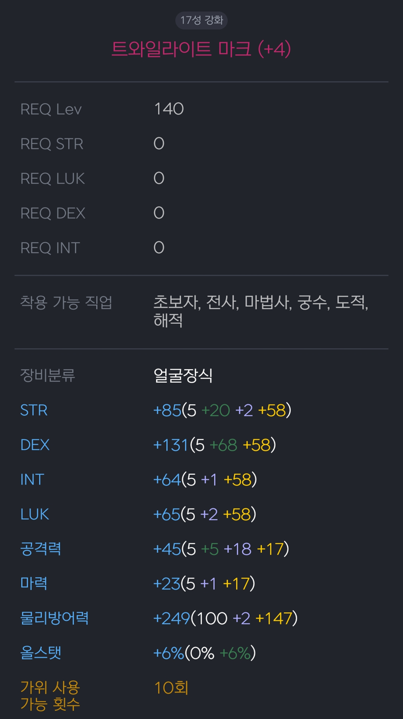 메이플스토리 인벤 이거 트왈마 추옵 몇급으로 봐야함 메이플스토리 인벤 자유게시판
