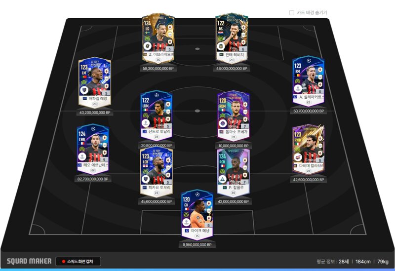 Fc 온라인 인벤 올미페 밀란 천억이 남는데 올릴곳좀 부탁드려요 Fc 온라인 인벤 팀전술 평가 상담 게시판