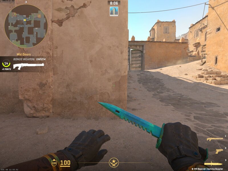 팟벤 M9 감마도플러 P2 맥스그린 카스글옵csgo 팟벤