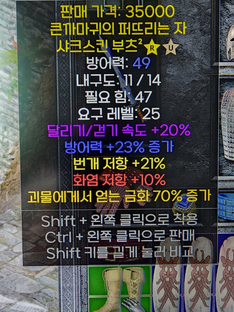 삥밥 신발 시세있을까요 디아블로2 자유 게시판 디아블로2 인벤