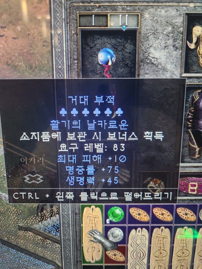 레더5 맥어레피 그랜참 디아블로2 득템and자랑 게시판 디아블로2 인벤