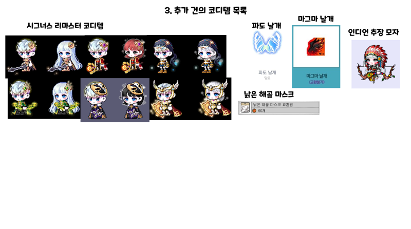 메이플스토리 인벤 코디템 추가기원 코디템 추가기원 코디템 추가기원 메이플스토리 인벤 자유게시판