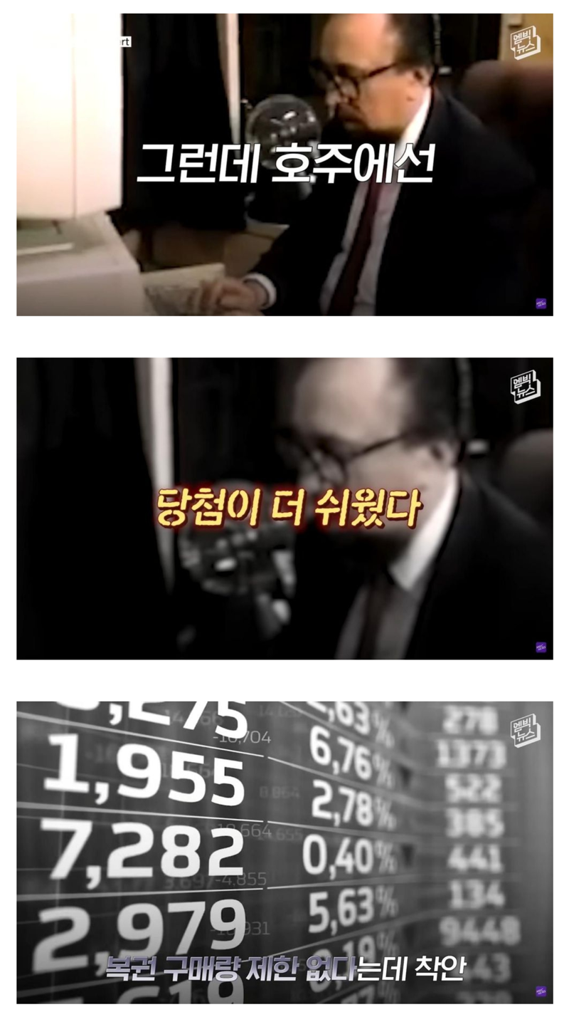 복권 연구해서 14번이나 당첨된 천재 수학자 이야기 오픈이슈갤러리 인벤