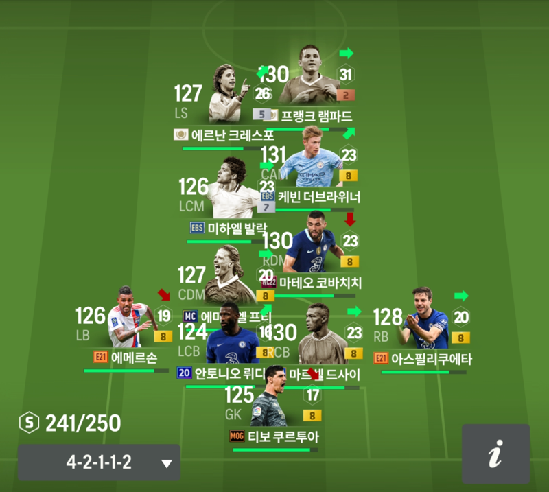 Fc 온라인 인벤 어제나온 크레스포나 드로그바 모먼트 쓰시는분 계신가요 Fc 온라인 인벤 감독모드 게시판