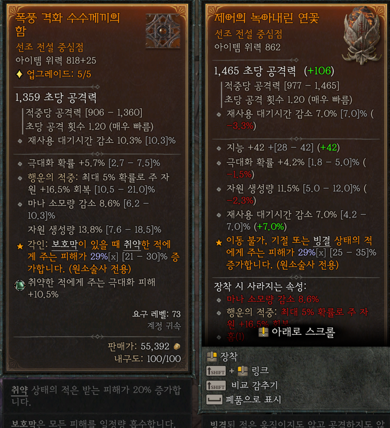 디아블로4 인벤 구상 중심점 먹었는데 뭘 돌려야할까요 디아블로4 인벤 원소술사 게시판