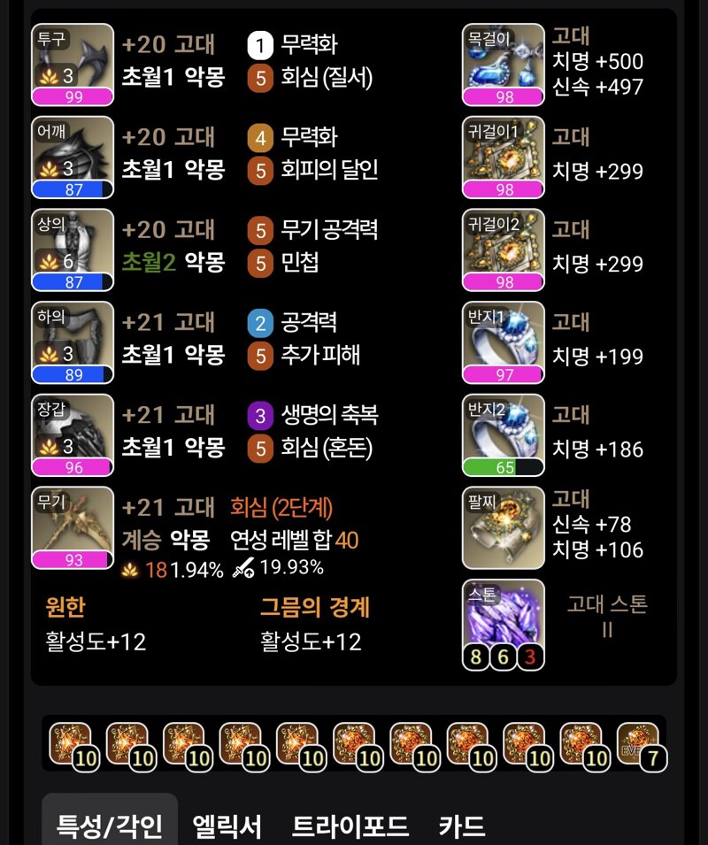 로스트아크 인벤 1627 그믐 Dps 로스트아크 인벤 소울이터 게시판