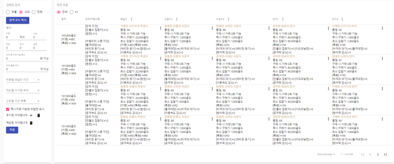 로스트아크 인벤 고대 악세 맞추려는데 올 고대 Vs 특화 1800이상 로스트아크 인벤 소울이터 게시판