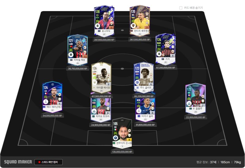 Fc 온라인 인벤 15조 Ac밀란 투표부탁합니다 Fc 온라인 인벤 팀전술 평가 상담 게시판