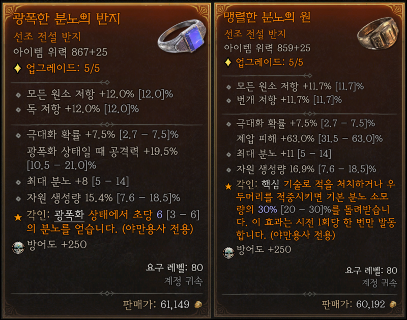 디아블로4 인벤 라말 쌍수 반지 디아블로4 인벤 야만용사 게시판