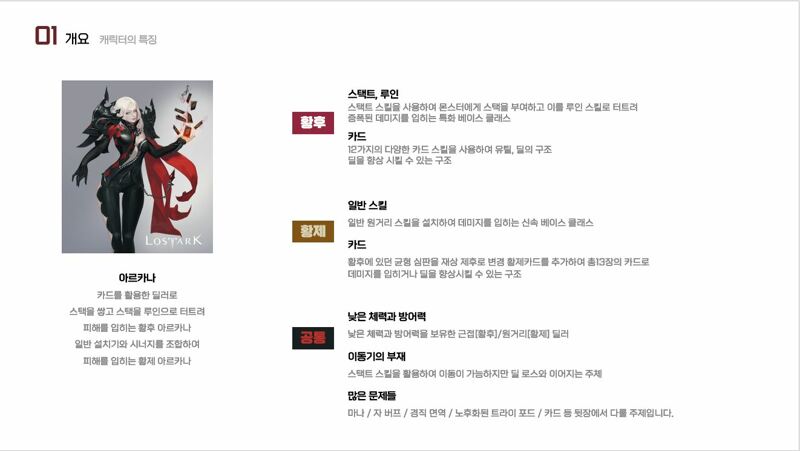 로스트아크 인벤 아르카나 개선안ppt 수정1 로스트아크 인벤 아르카나 게시판