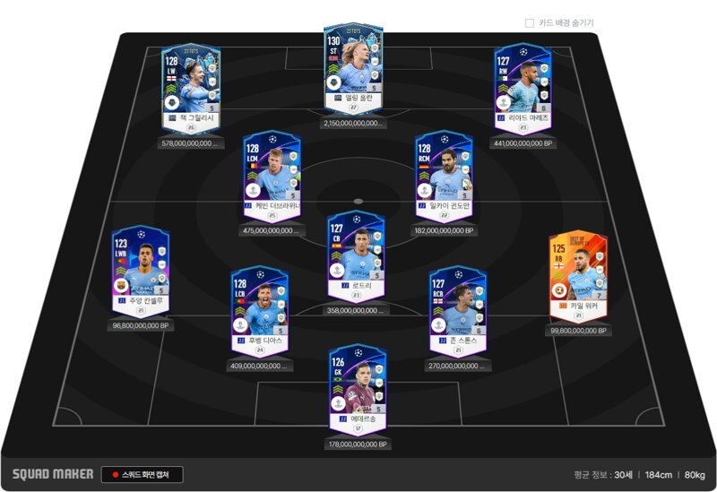Fc 온라인 인벤 팀갈하려는데 맨시티 Vs 뮌헨 고민됩니다 Fc 온라인 인벤 팀전술 평가 상담 게시판