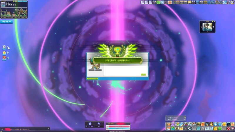 메이플스토리 커뮤니티 화제 마감구만렙 달성기념 이니이벤트 Vortex Gaming